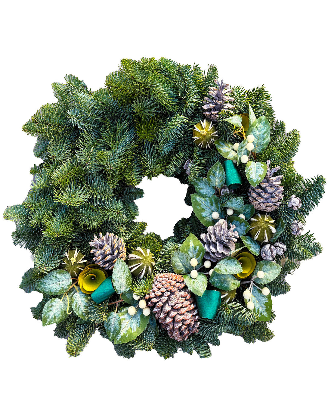 Fresh Real Christmas Wreaths & Garlands | Free UK Delivery – Christmas ...