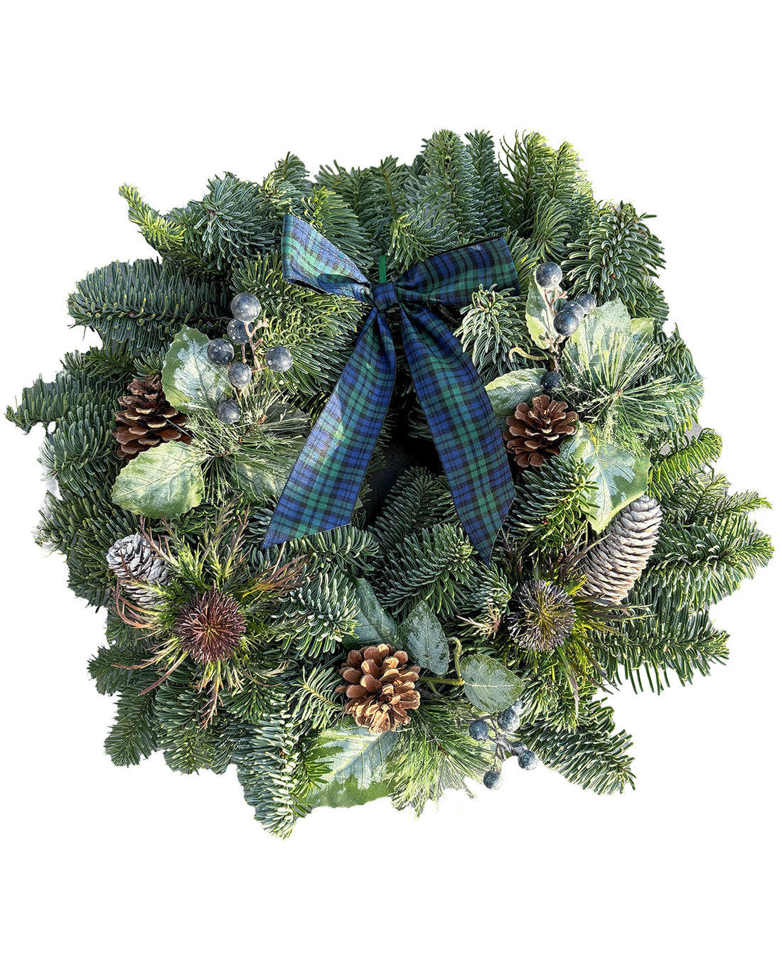 Real Christmas Wreaths | Free Scheduled UK Delivery – Christmas Trees ...