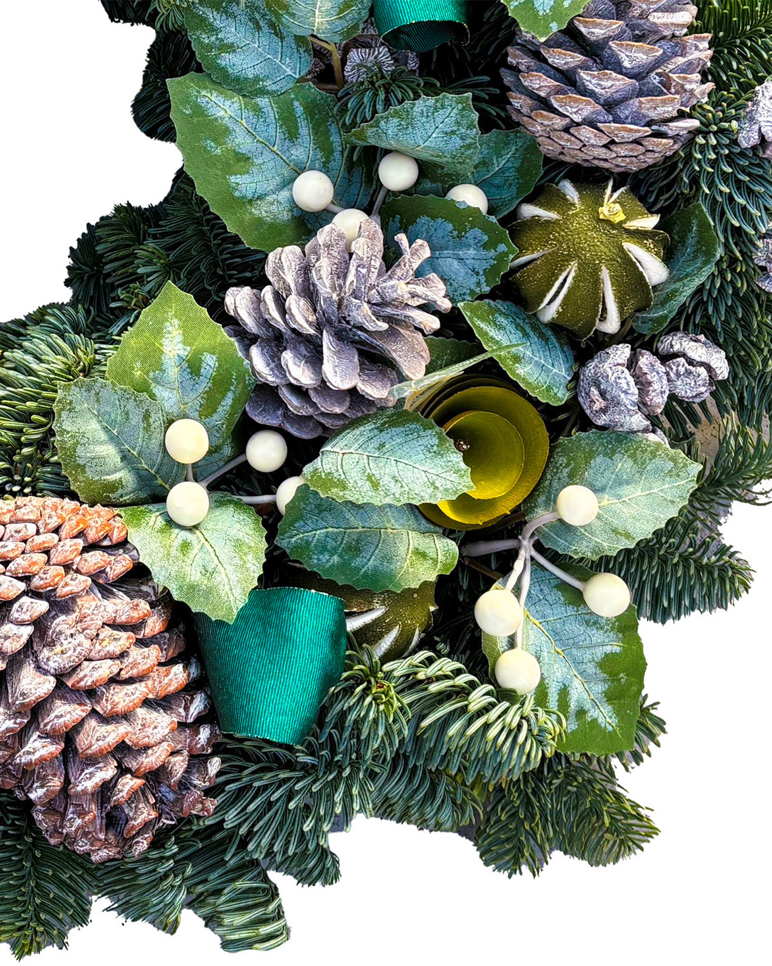Fresh Real Christmas Wreaths & Garlands | Free UK Delivery – Christmas ...