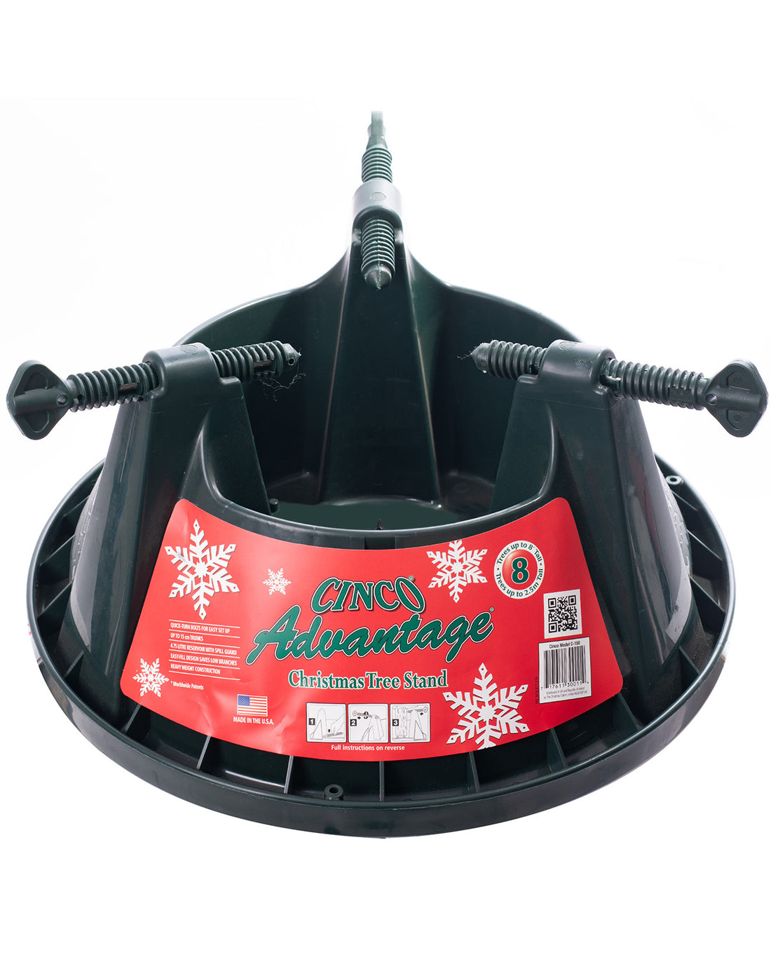 Buy Cinco Advantage 8ft Christmas Tree Stand | Free Delivery UK ...